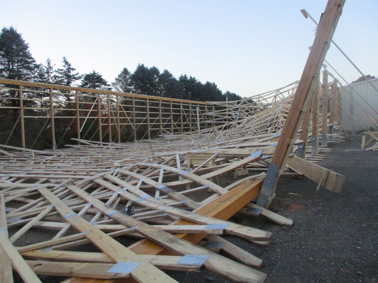 Collins structure collapse reported | News, Sports, Jobs - Observer Today